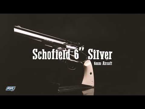 Rewolwer ASG CO2 Schofield 6" - Silver - sklep Militaria.pl