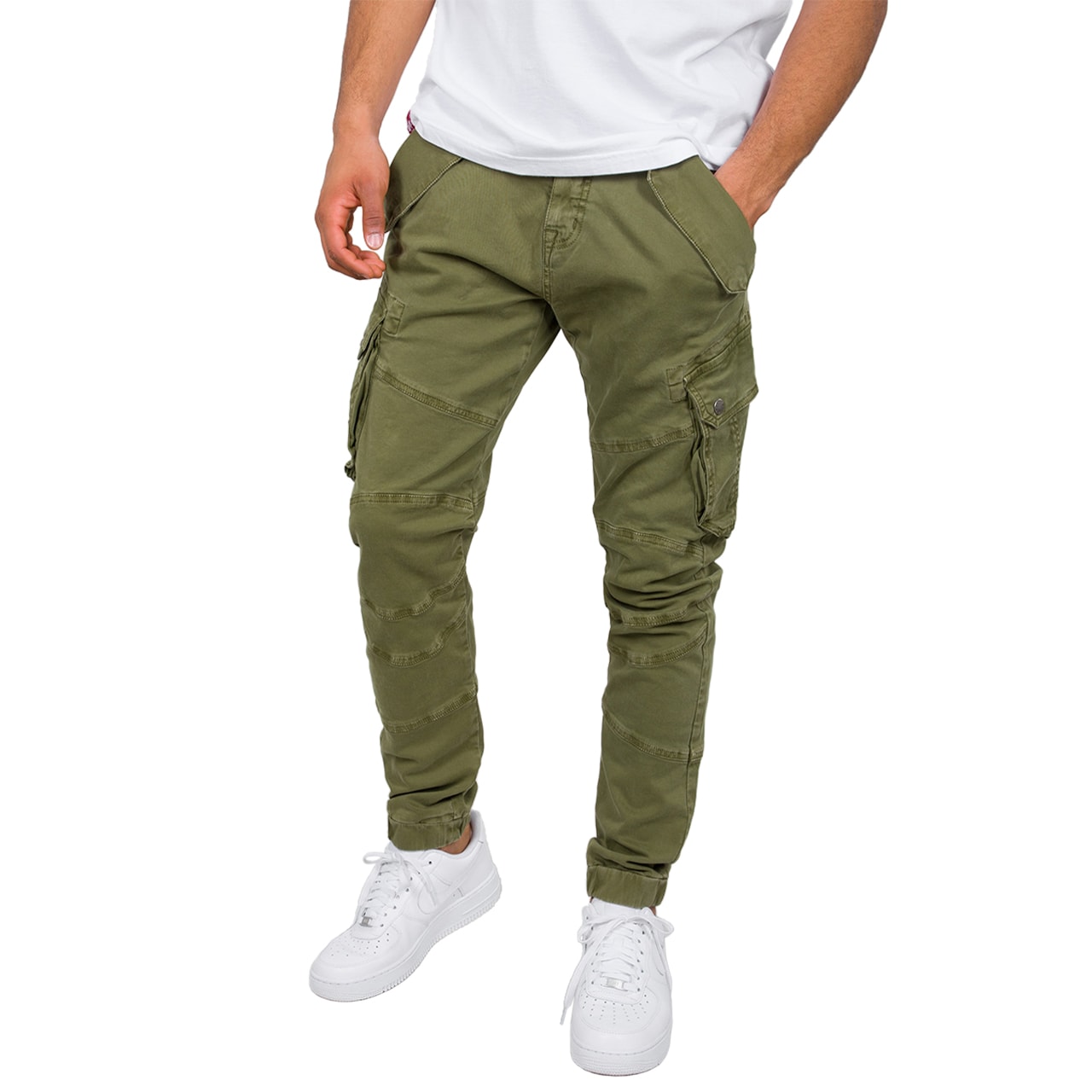Spodnie Alpha Industries Combat Pant LW - Olive - sklep Militaria.pl
