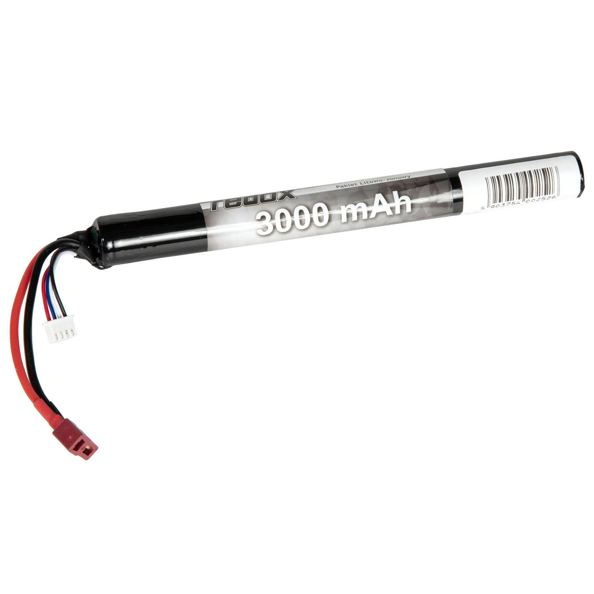Akumulator ASG Redox Li-Ion 3000 mAh 11,1V Stick DEAN - pod pokrywę AK - sklep Militaria.pl