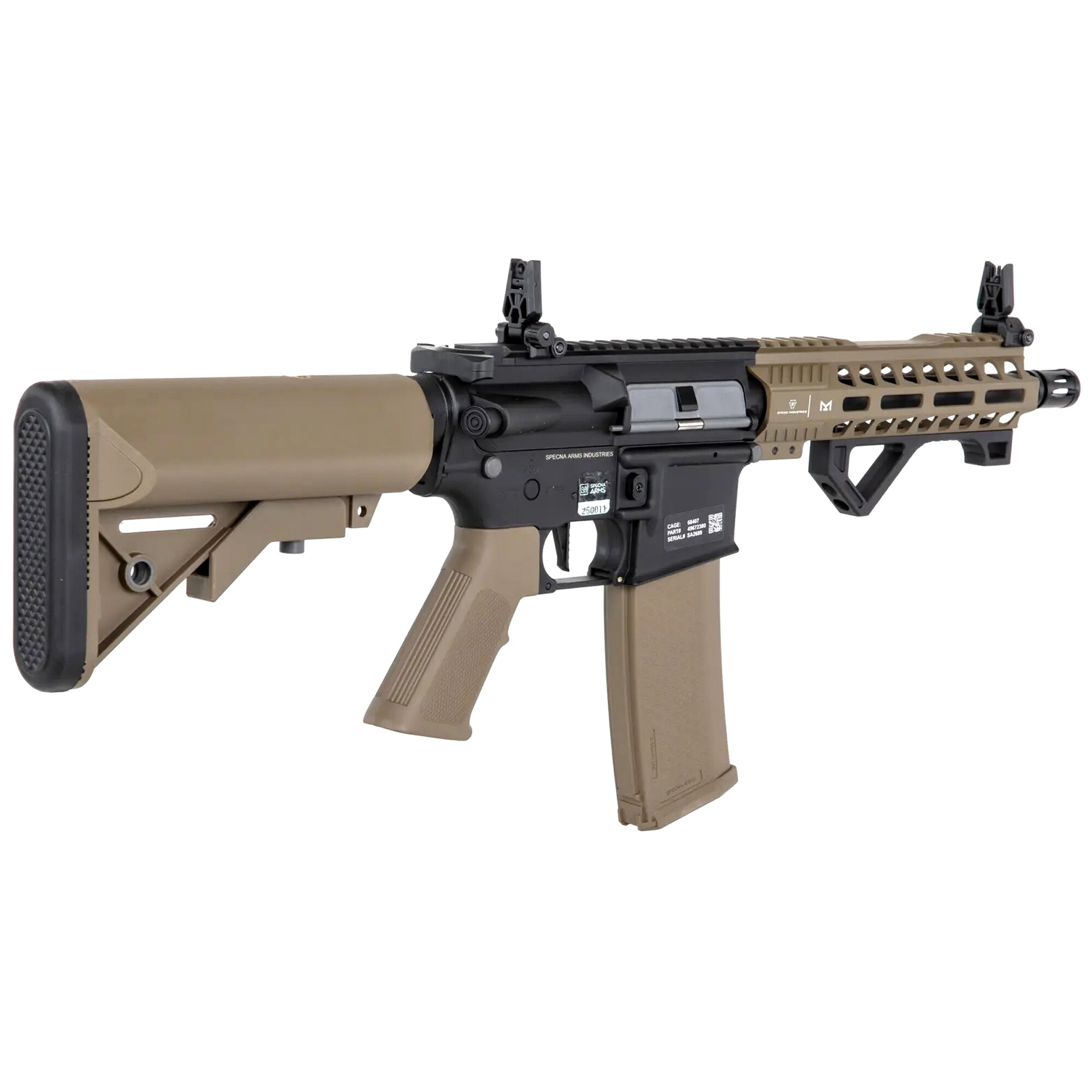 Karabinek szturmowy AEG Specna Arms SA-C17 CORE HAL ETU - Half-Tan ...