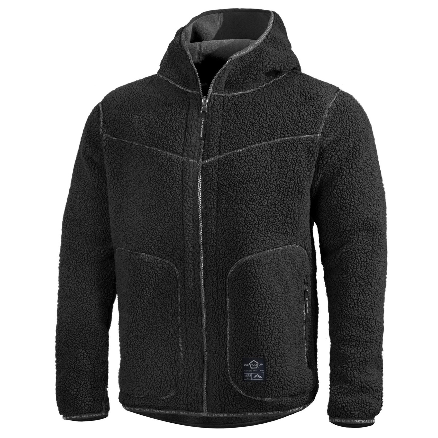 Polar Pentagon Sherpa Ianos - Black/Wolf Grey - cena i opinie - sklep MILITARY