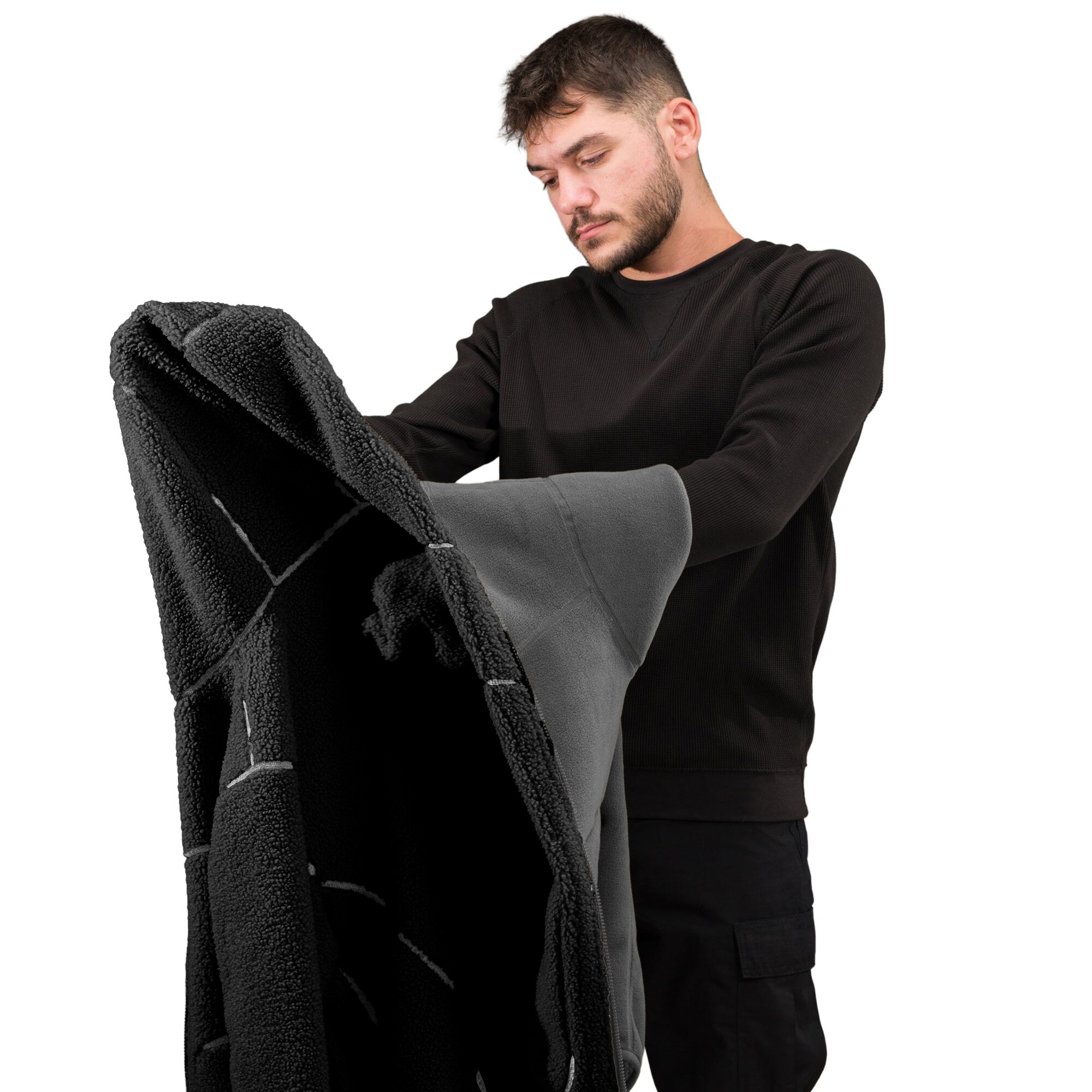 Polar Pentagon Sherpa Ianos - Black/Wolf Grey - cena i opinie - sklep ...