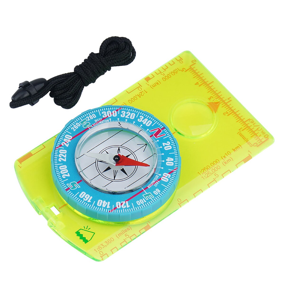 Kompas mapowy UST Hi Vis Deluxe Map Compass - Niebieski - cena i opinie ...
