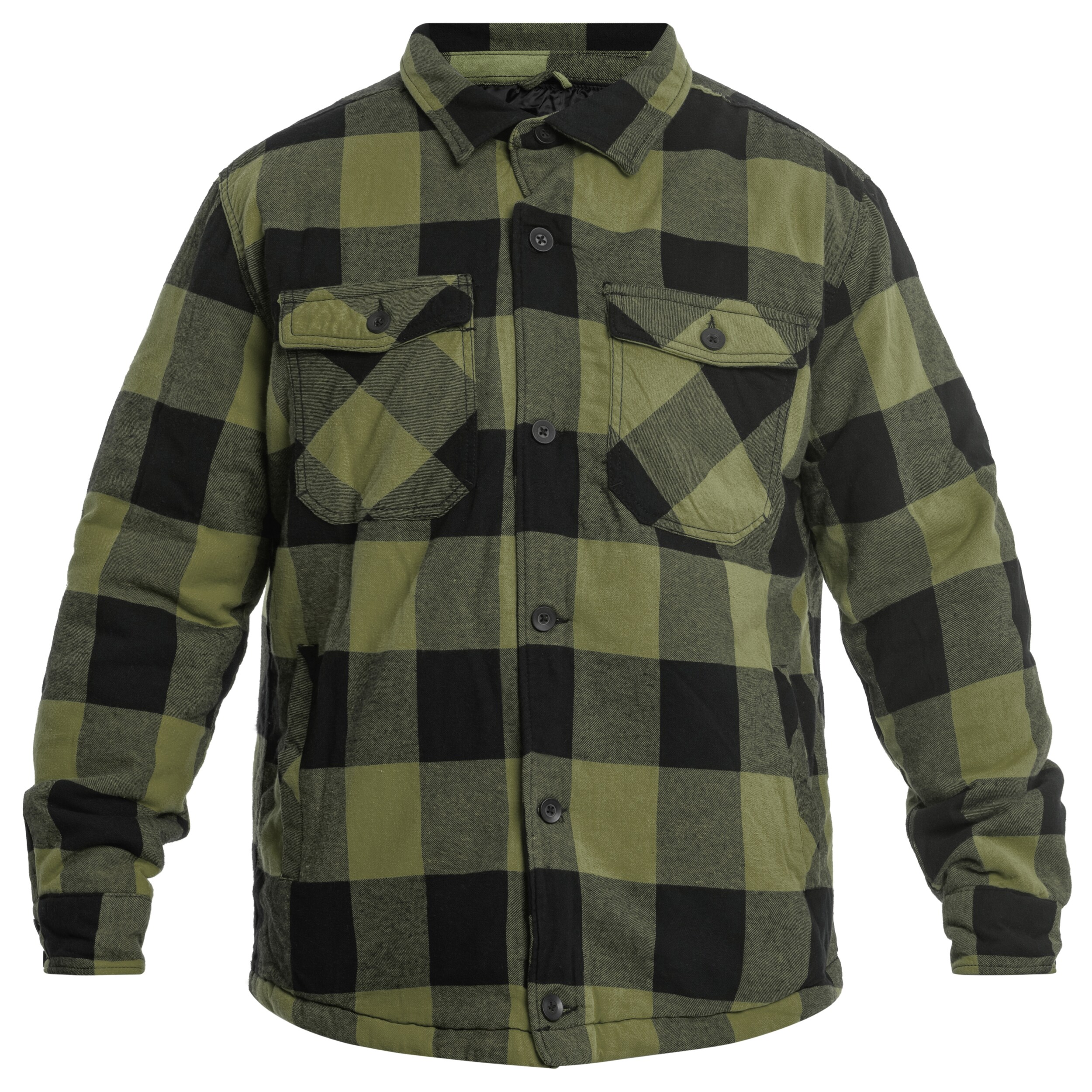 Kurtka Brandit Lumber Jacket - Black/Olive - sklep Militaria.pl