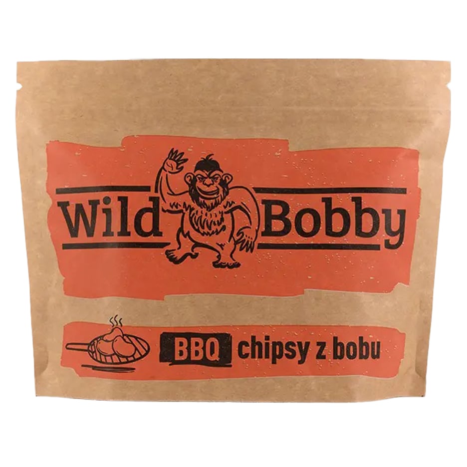 Chipsy z bobu Wild Bobby BBQ 100 g - sklep Militaria.pl