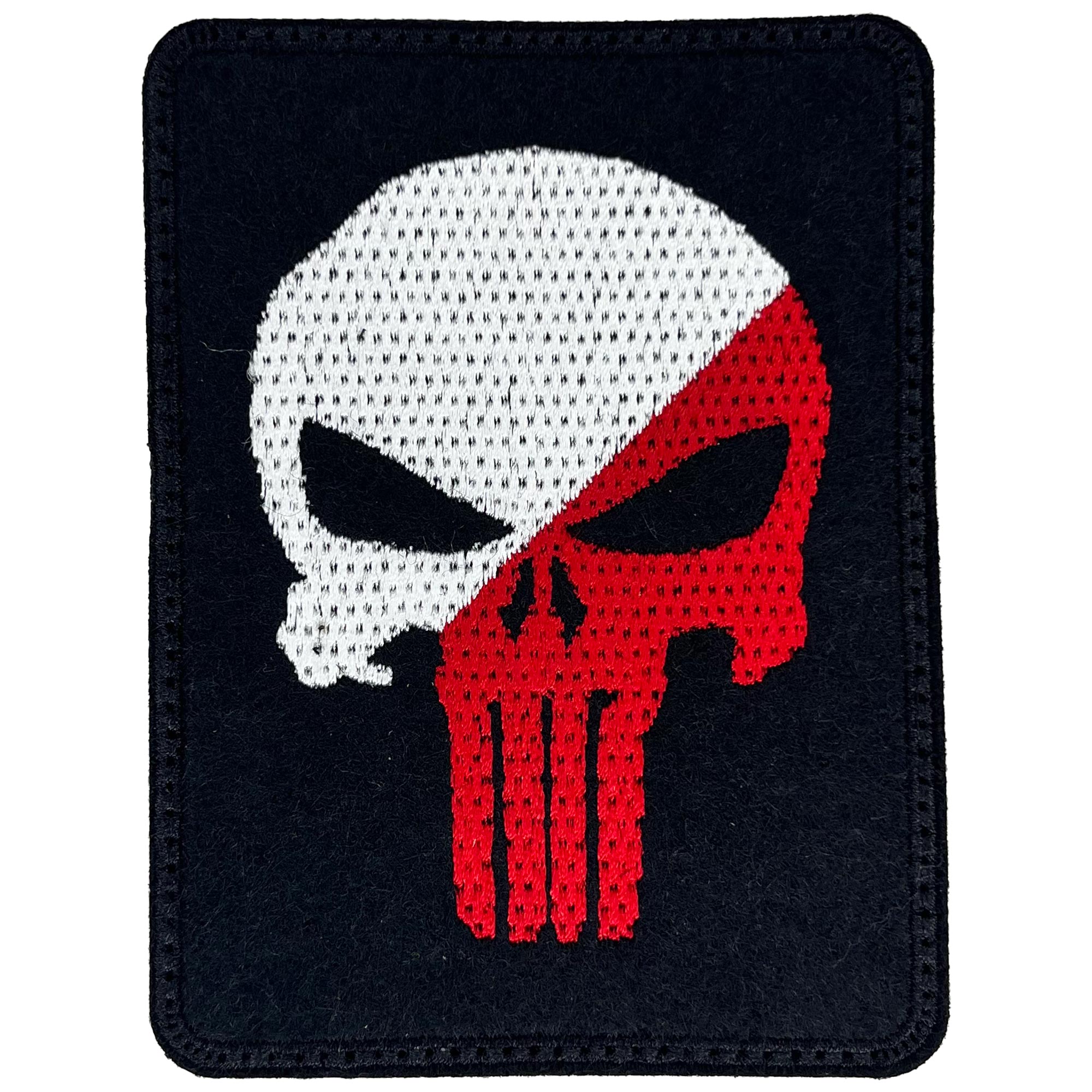 Naszywka Punisher 75 x 100 mm - cena i opinie - sklep MILITARY.PL
