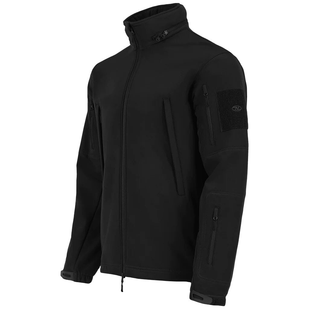 Kurtka Highlander Forces Tactical Softshell - Black - sklep Militaria.pl