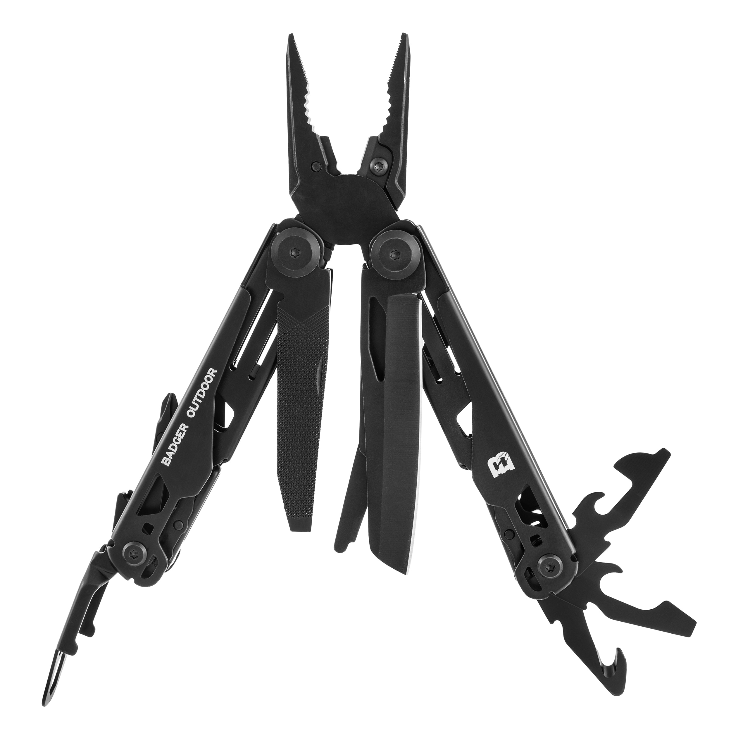 Multitool Badger Outdoor Solid Black - sklep Militaria.pl