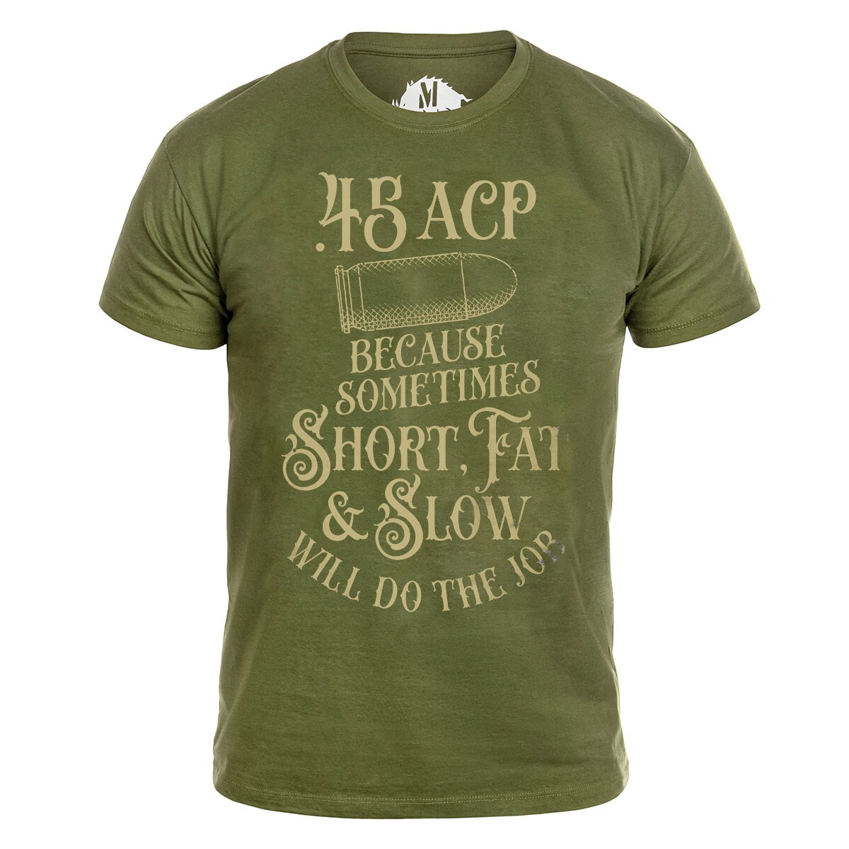 Koszulka T-shirt War Hog .45 ACP - Green - sklep Militaria.pl