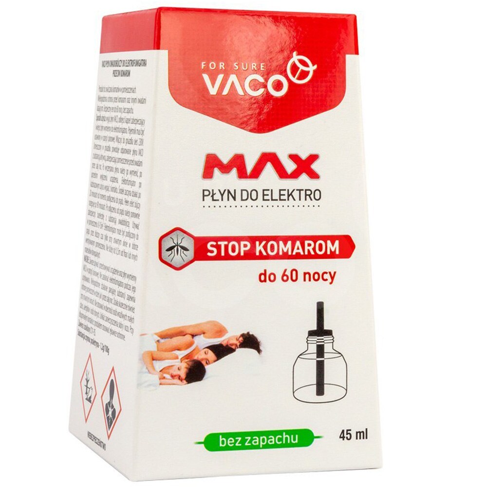 Wkład do elektrofumigatora Vaco Max 60N - 45 ml - sklep Militaria.pl