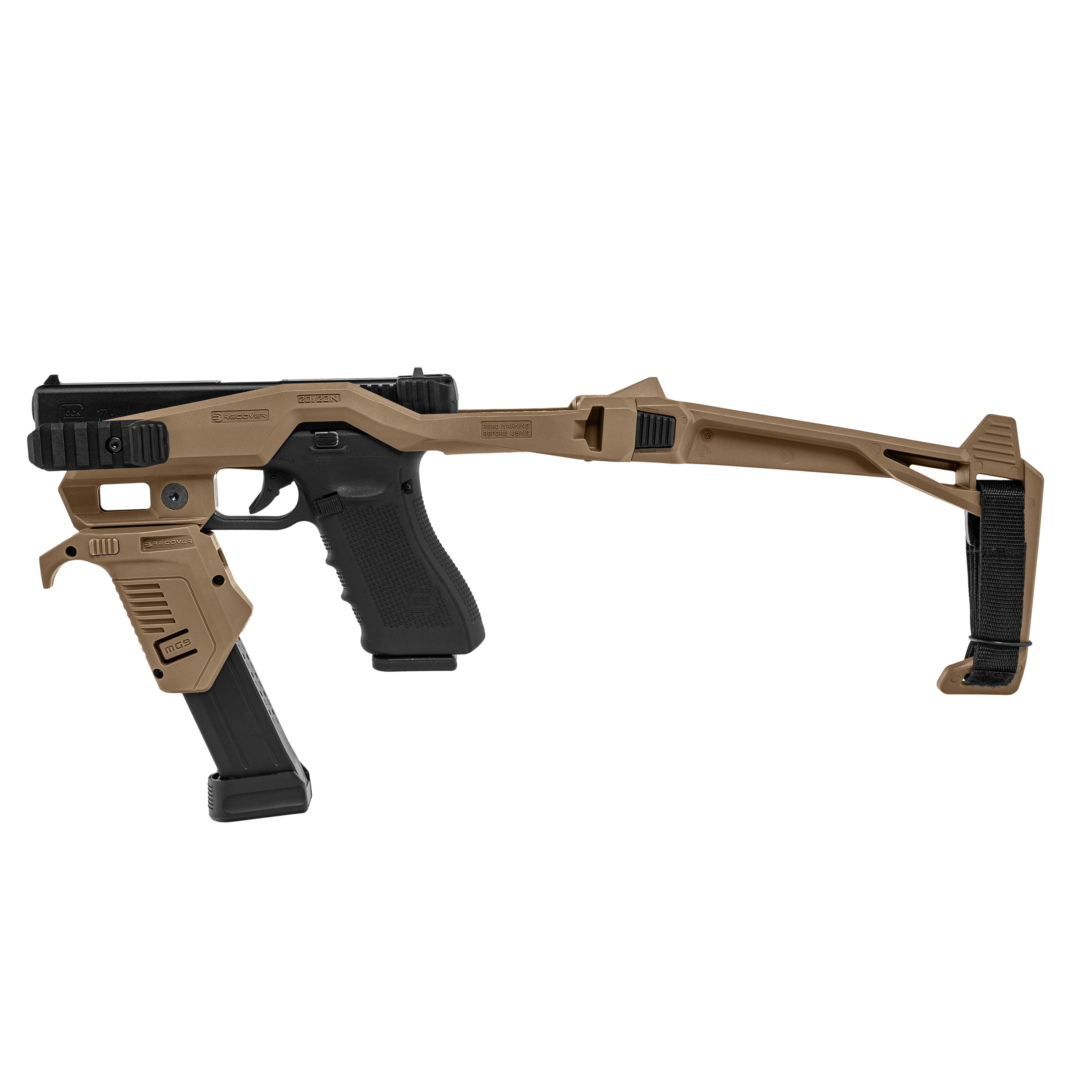 Konwersja Recover Tactical 20/20N Stabilizer Brace Pro Kit + MG9 Grip ...