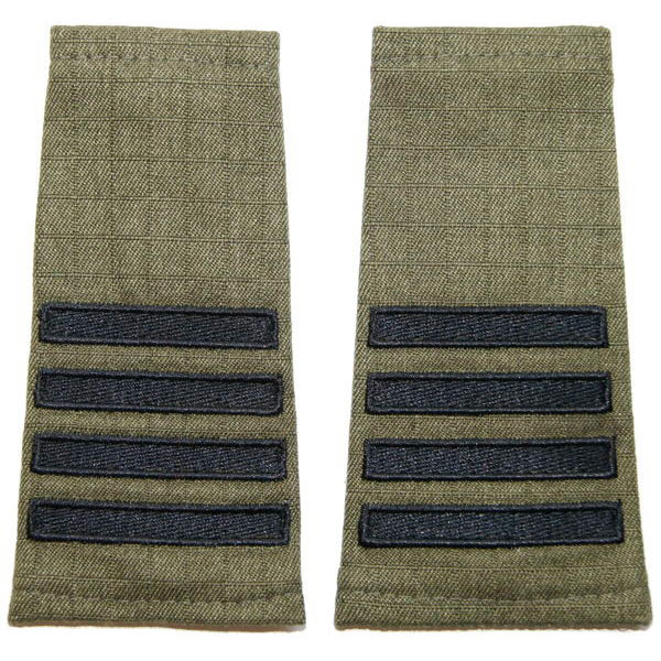 Pagony (pochewki) służbowe oliwkowe - plutonowy - sklep Militaria.pl