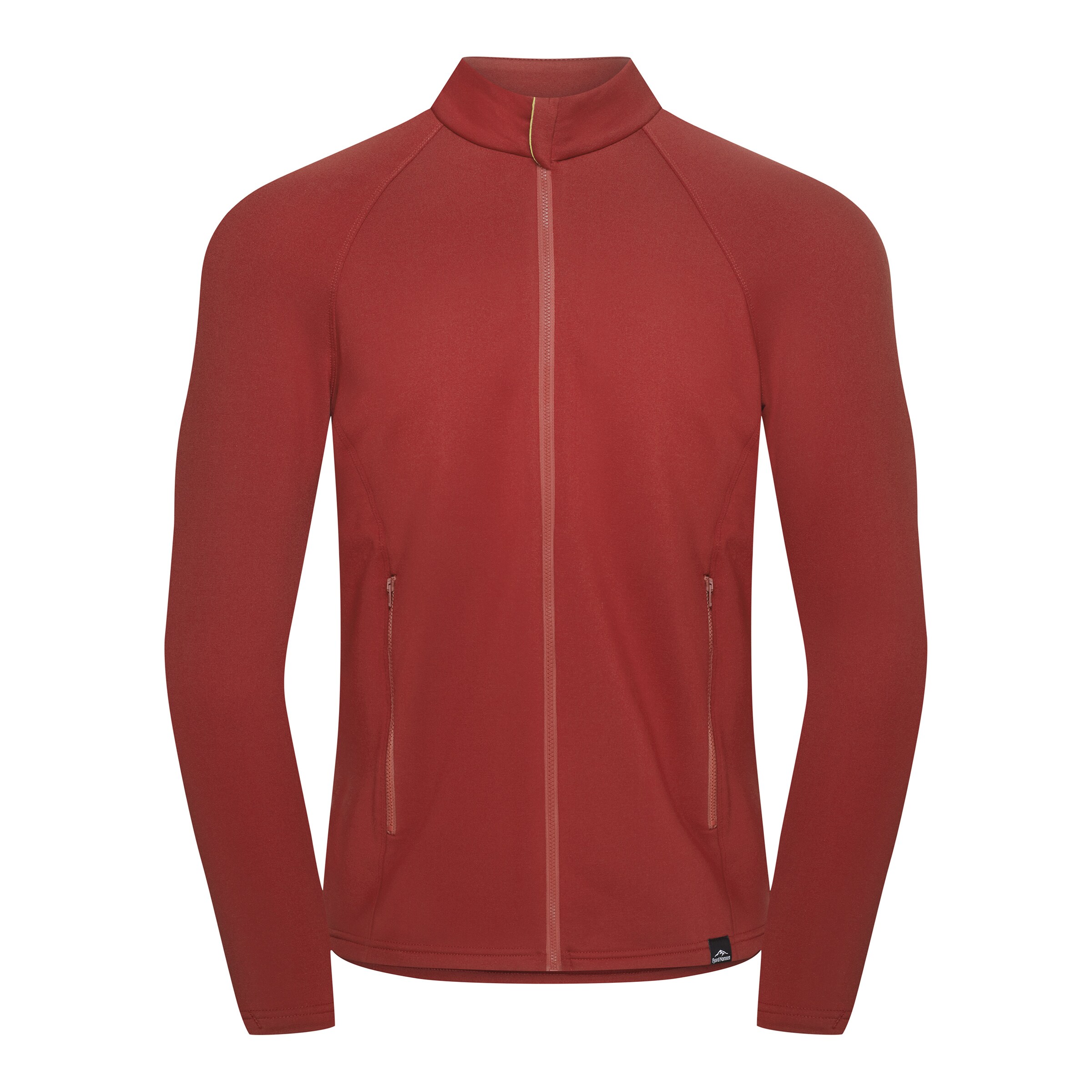 Bluza Fjord Nansen VIK Full ZIP - Oaky Red - sklep Militaria.pl